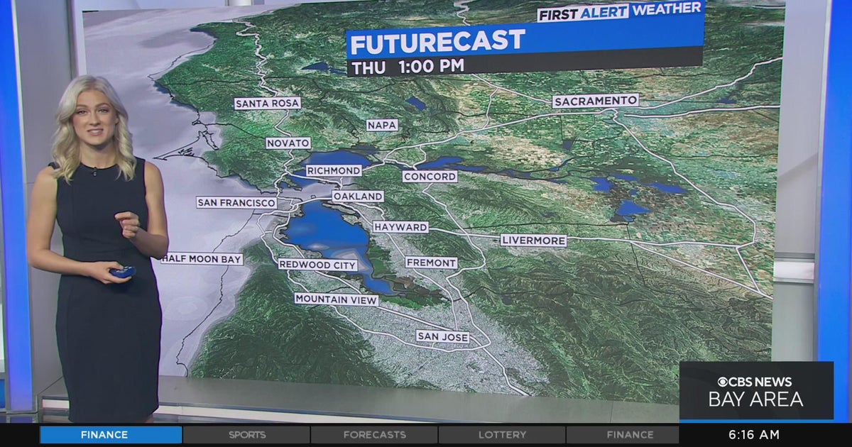 Thursday morning First Alert weather forecast with Jessica Burch - CBS ...
