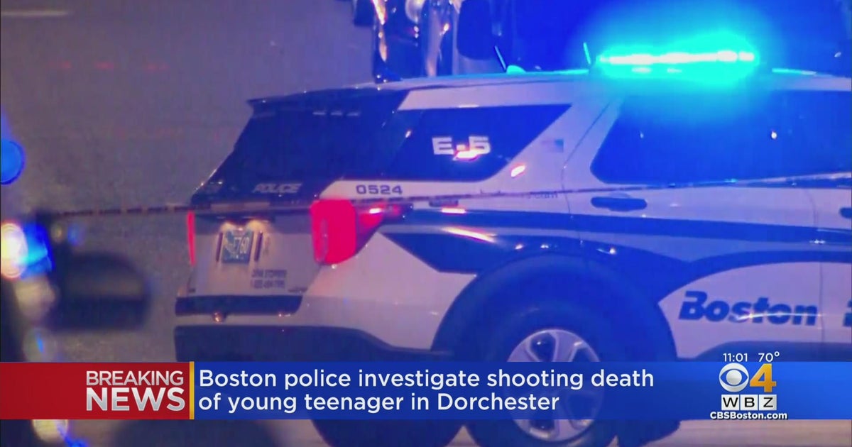 Teenager shot and killed in Dorchester - CBS Boston