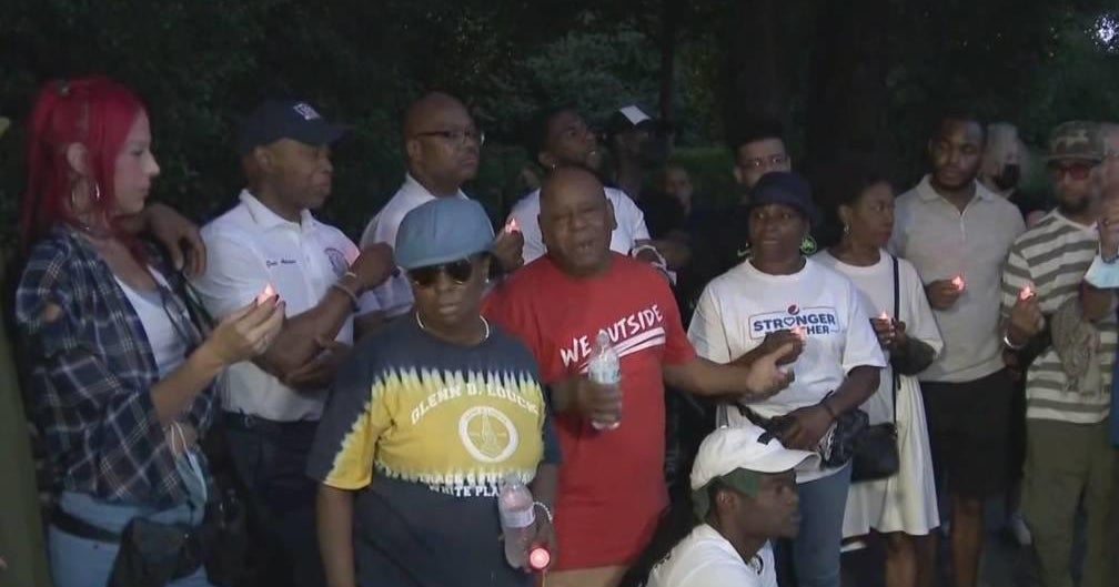 Advocates for homeless rights sleep outside in Morningside Park in ...