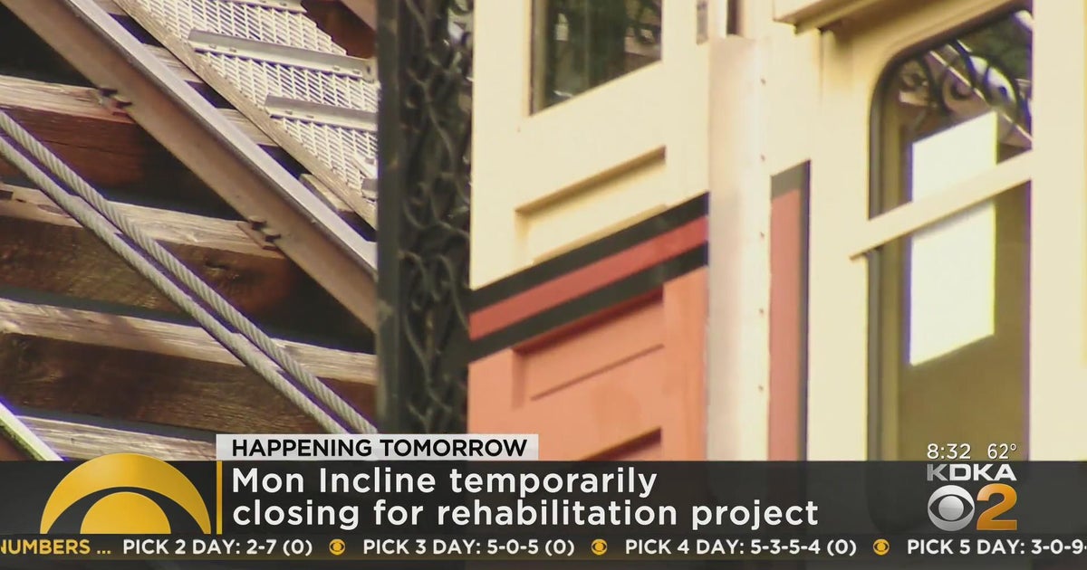 Mon Incline to shut down through mid-November - CBS Pittsburgh