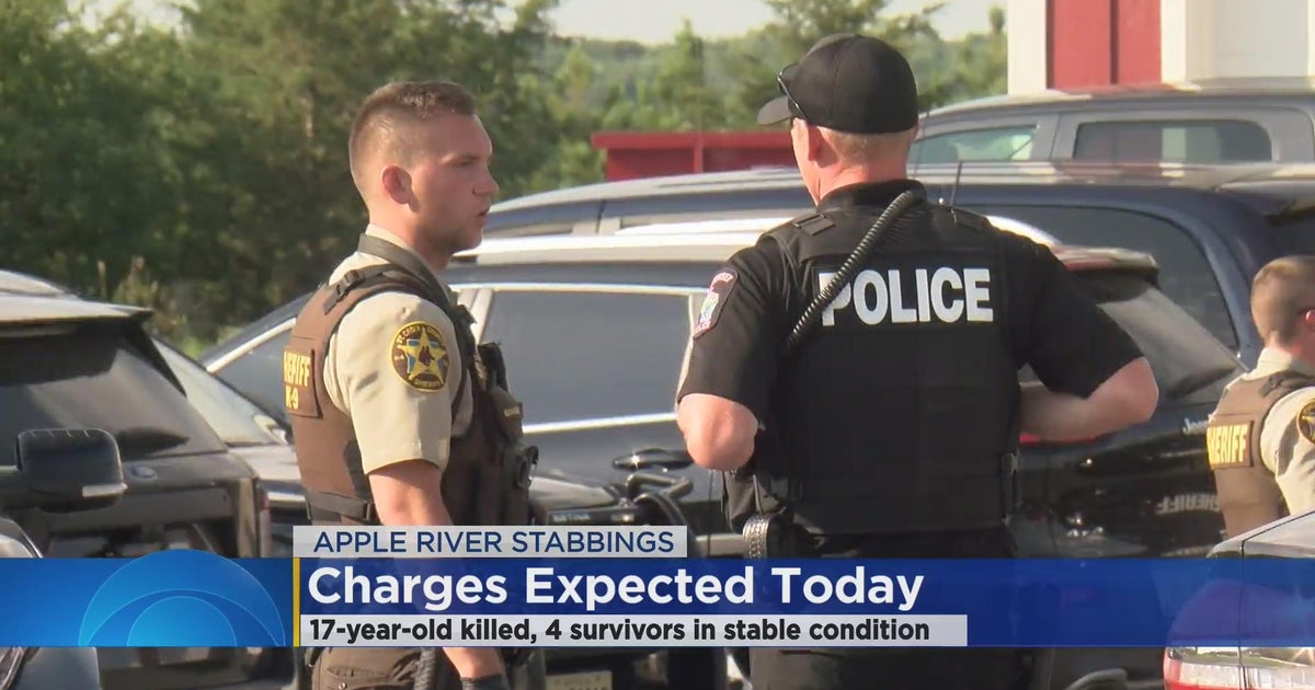Charges expected Monday in Apple River stabbings - CBS Minnesota