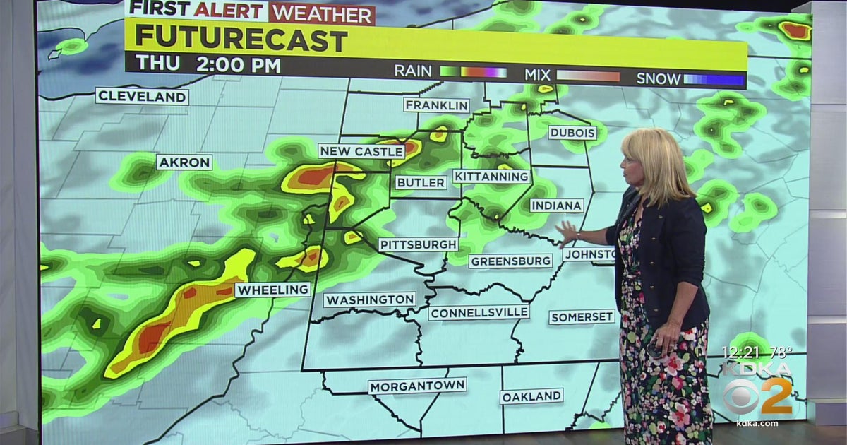 KDKA-TV Afternoon Forecast (8/2) - CBS Pittsburgh