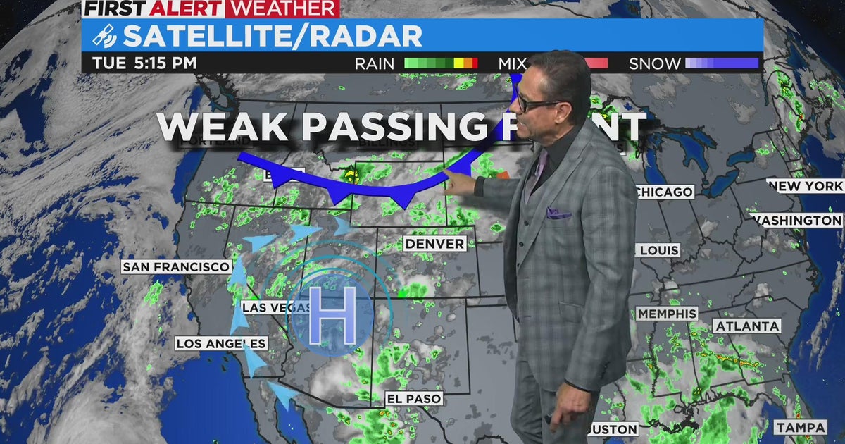 Not as hot for Wednesday - CBS Colorado