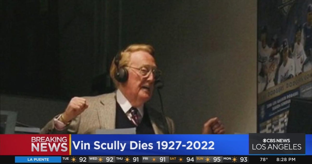 'We have lost an icon': Remembering Vin Scully - CBS Los Angeles
