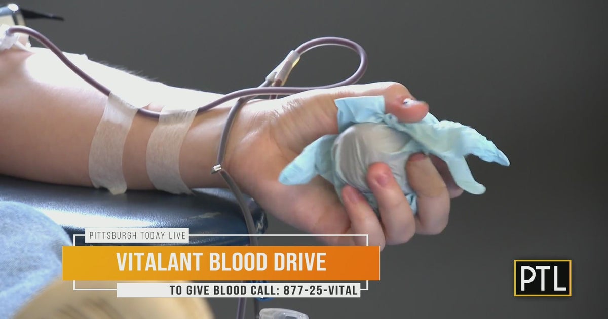 Vitalant in need of blood donors this summer - CBS Pittsburgh