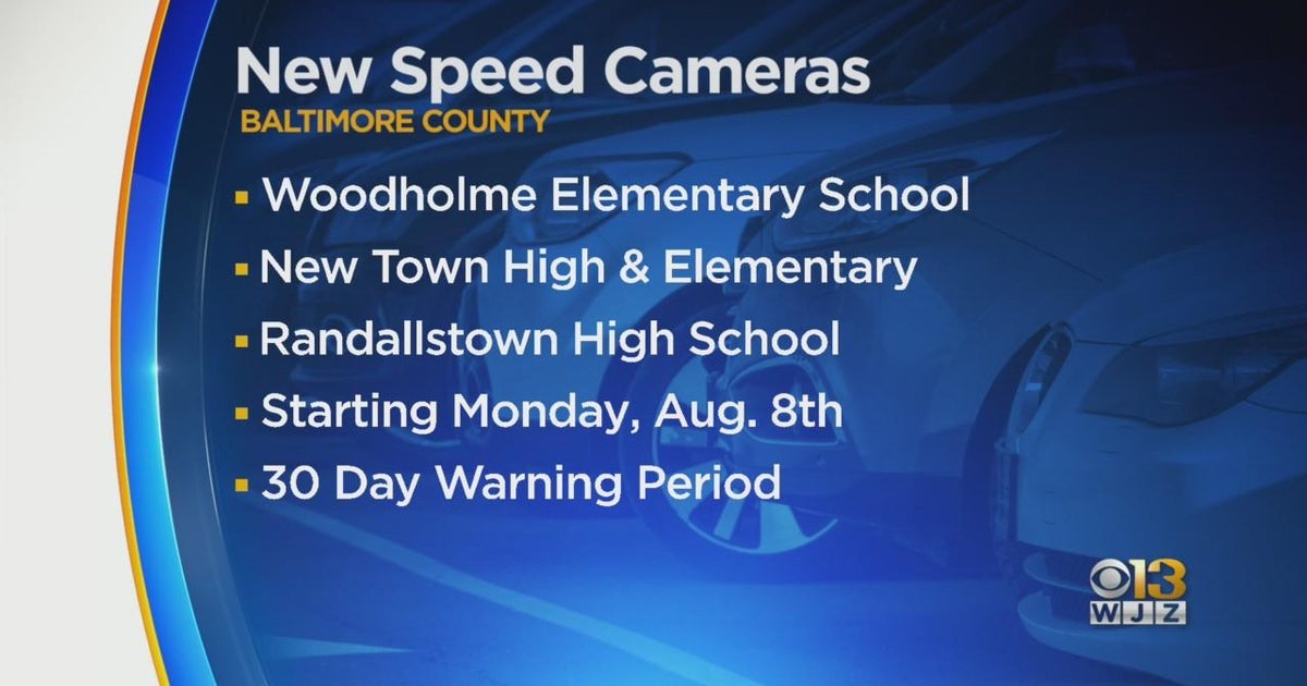 Baltimore County readies new speed cameras near school zones to track ...