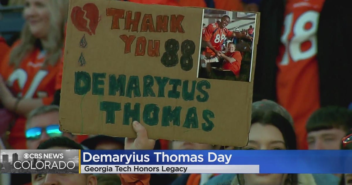 Georgia Tech declares Aug. 8 'Demaryius Thomas Day' - CBS Colorado