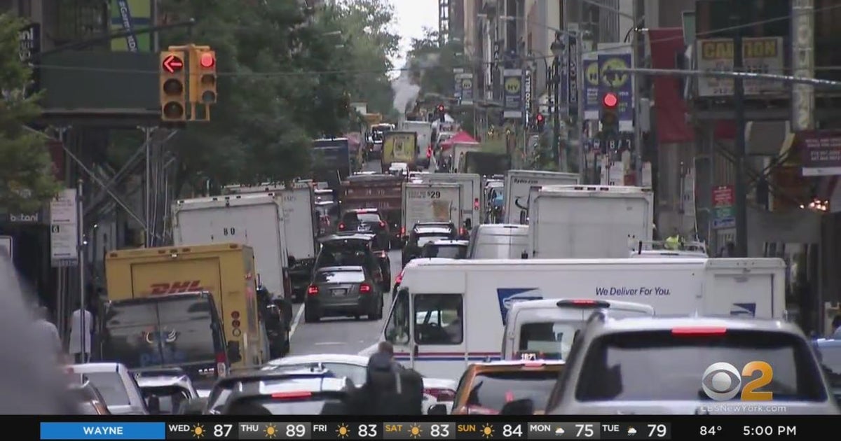 New details of MTA's congestion pricing plan released - CBS New York