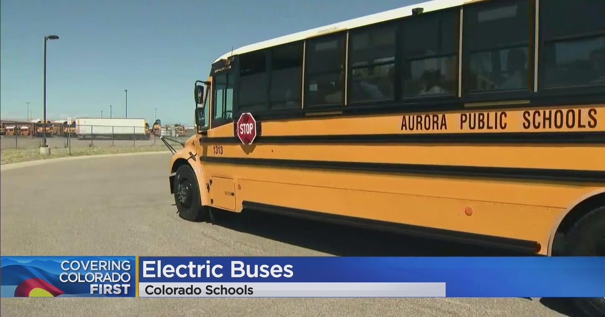 Electric school buses aim to save money, help keep air clean - CBS Colorado