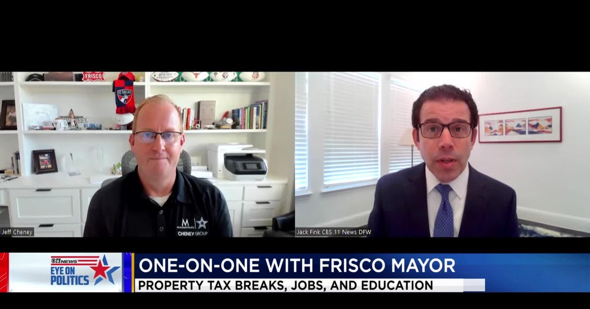 Full Interview: Frisco Mayor Jeff Cheney - CBS Texas