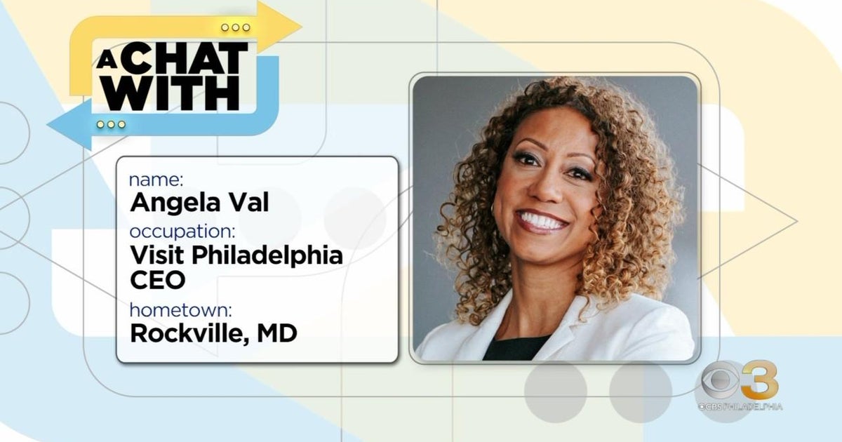 A Chat With: Visit Philadelphia CEO Angela Val - CBS Philadelphia
