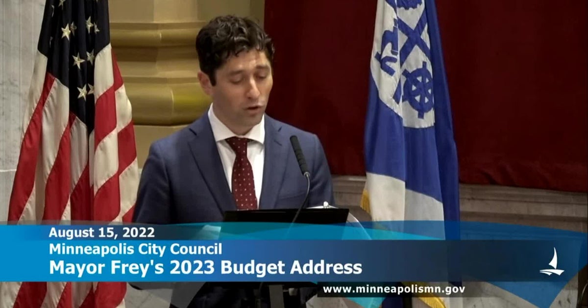 Minneapolis Mayor Jacob Frey delivers budget recommendations for next 2 ...