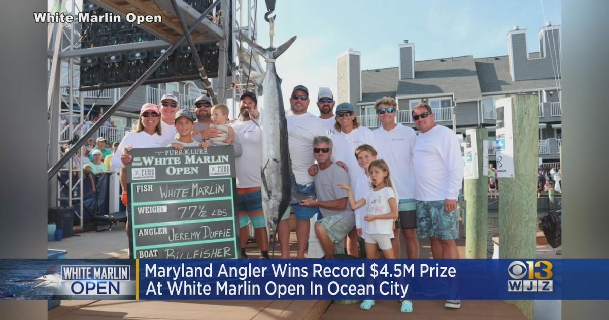 Maryland angler wins record $4.5M prize at Ocean City's White Marlin ...
