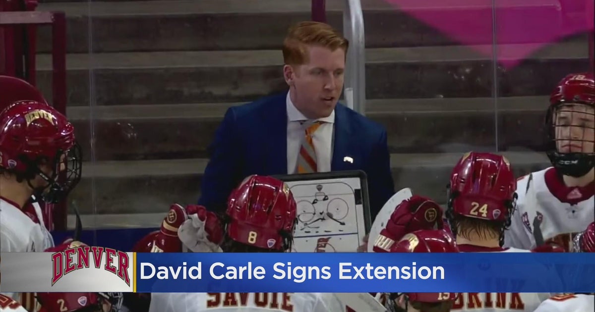 DU hockey coach David Carle signs multi-year extension - CBS Colorado