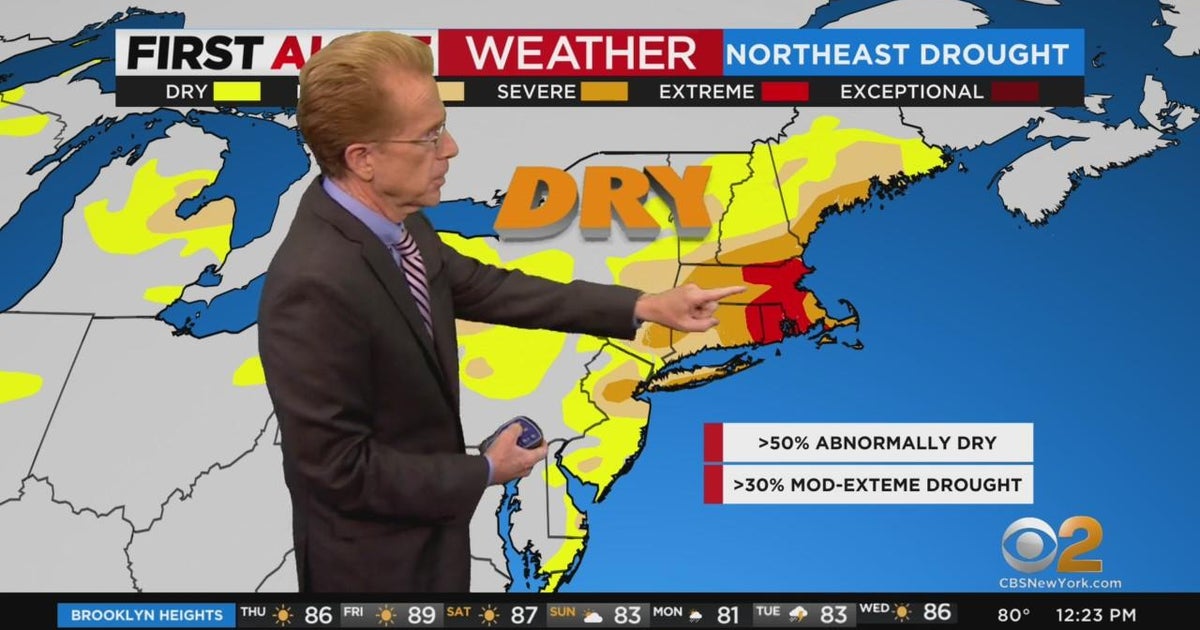 First Alert Weather: CBS2's 8/18 Thursday afternoon update - CBS New York