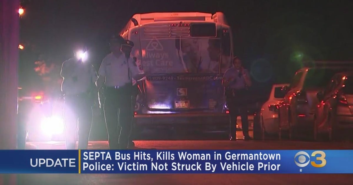 SEPTA Bus Hits, Kills Woman in Germantown: Police - CBS Philadelphia