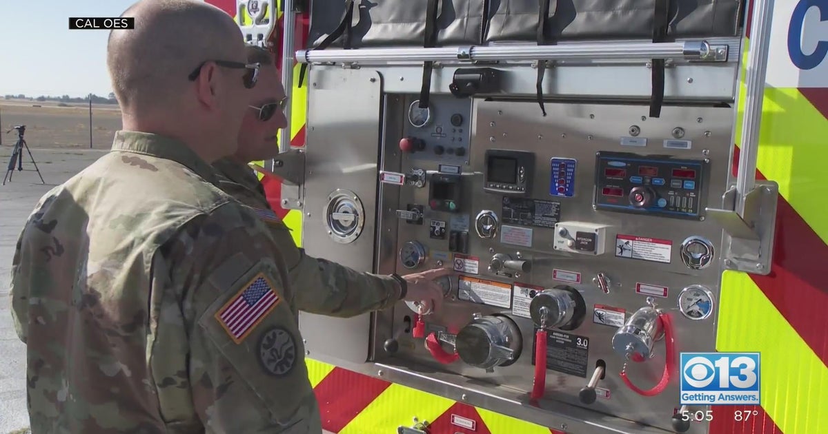 Cal OES teams up with military to create strike team to fight fires ...