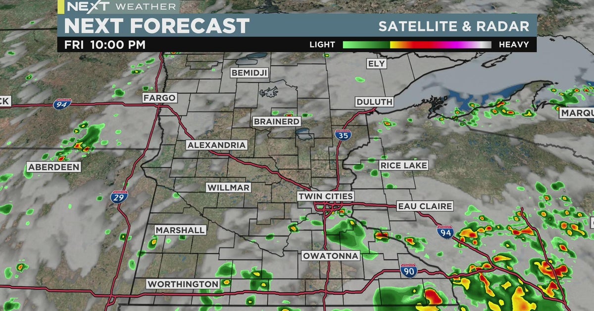 Next Weather: 6 p.m. forecast - CBS Minnesota