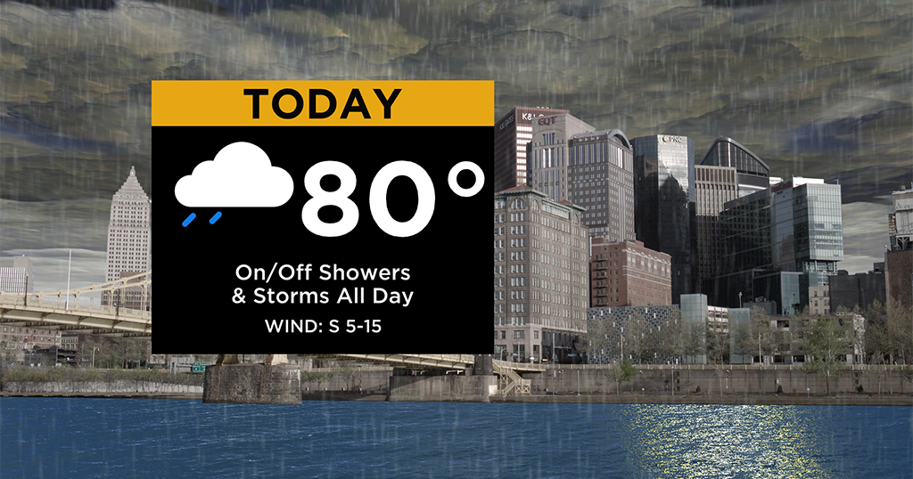 Pittsburgh Weather: Rainy conditions continue Sunday into Monday - CBS ...