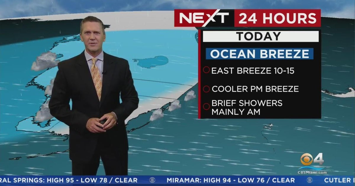 Miami Weather Sunday 8-21-22 - CBS Miami
