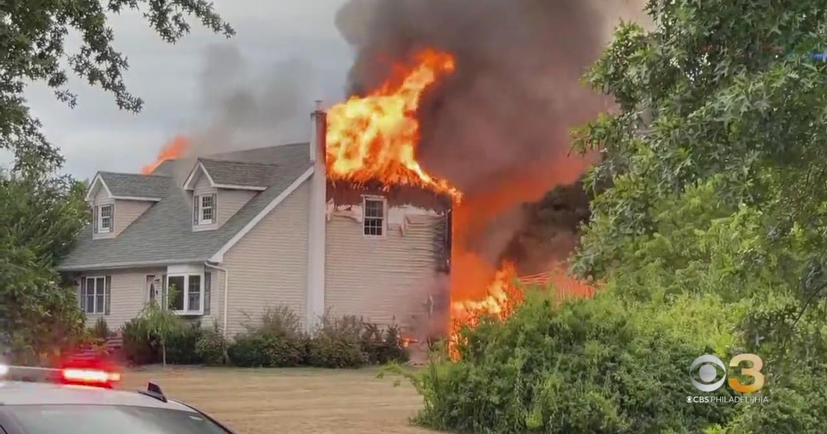 Burlington County fire destroy home, leaves resident "lucky to be alive ...