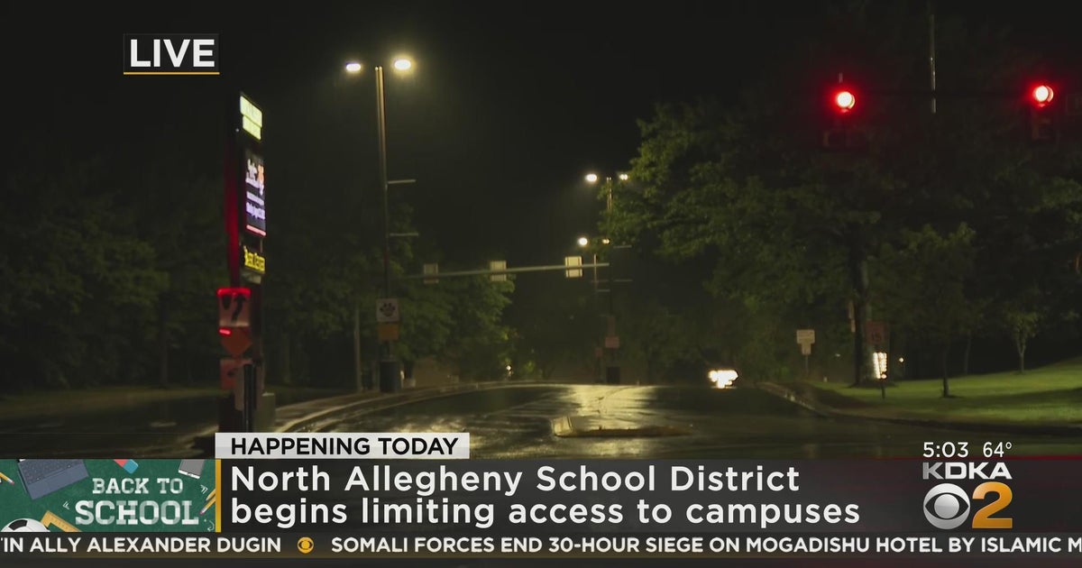 North Allegheny SD begins limiting access to campuses - CBS Pittsburgh