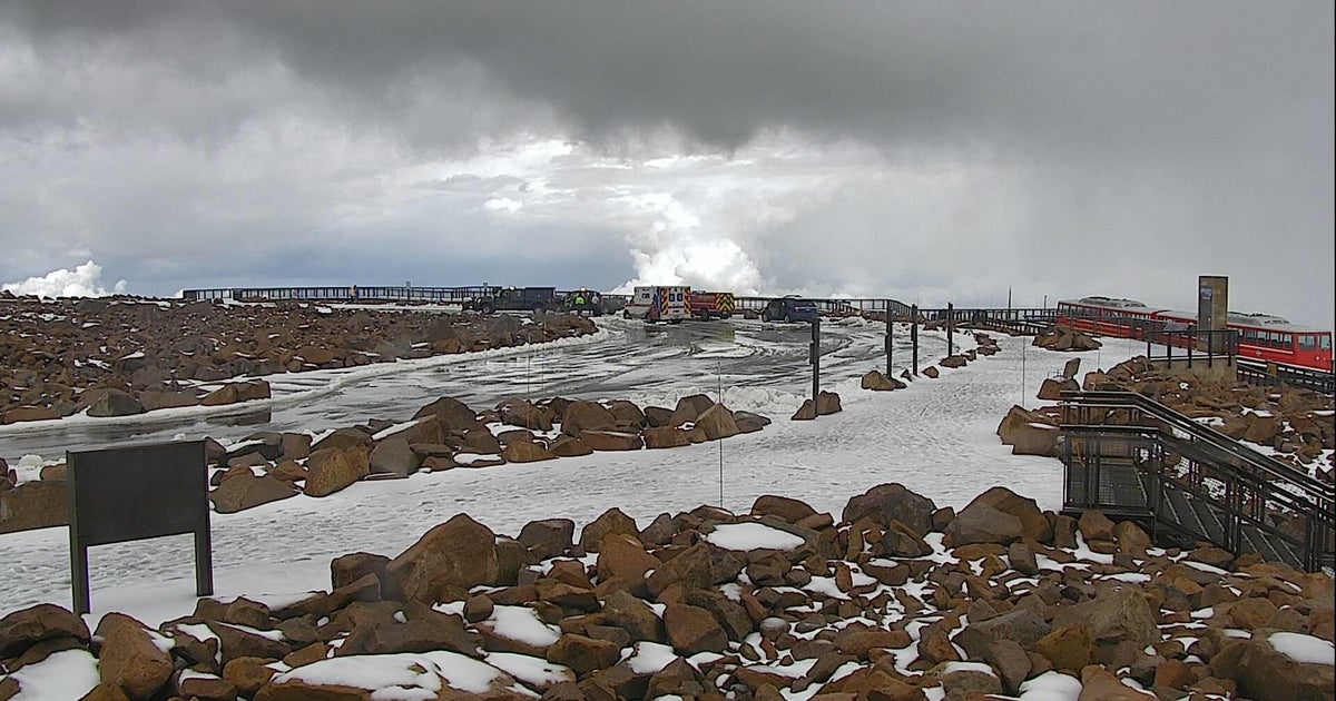 Summer snow dusted several Colorado mountain peaks over the weekend ...