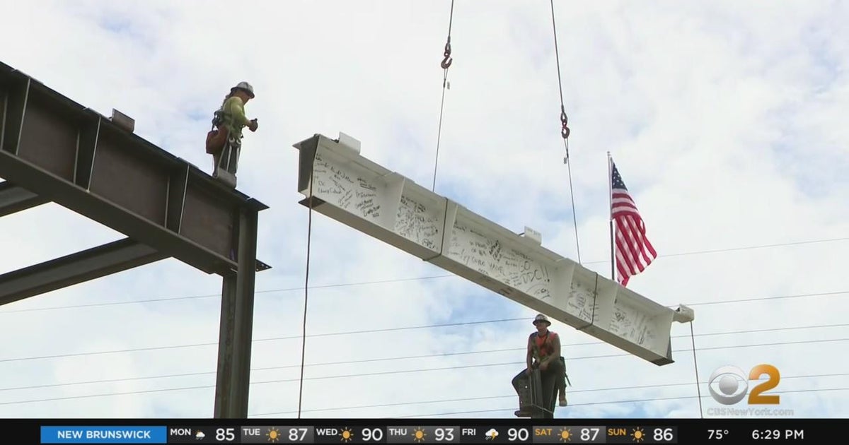 Ceremony for new NYPD precinct under construction in Queens - CBS New York