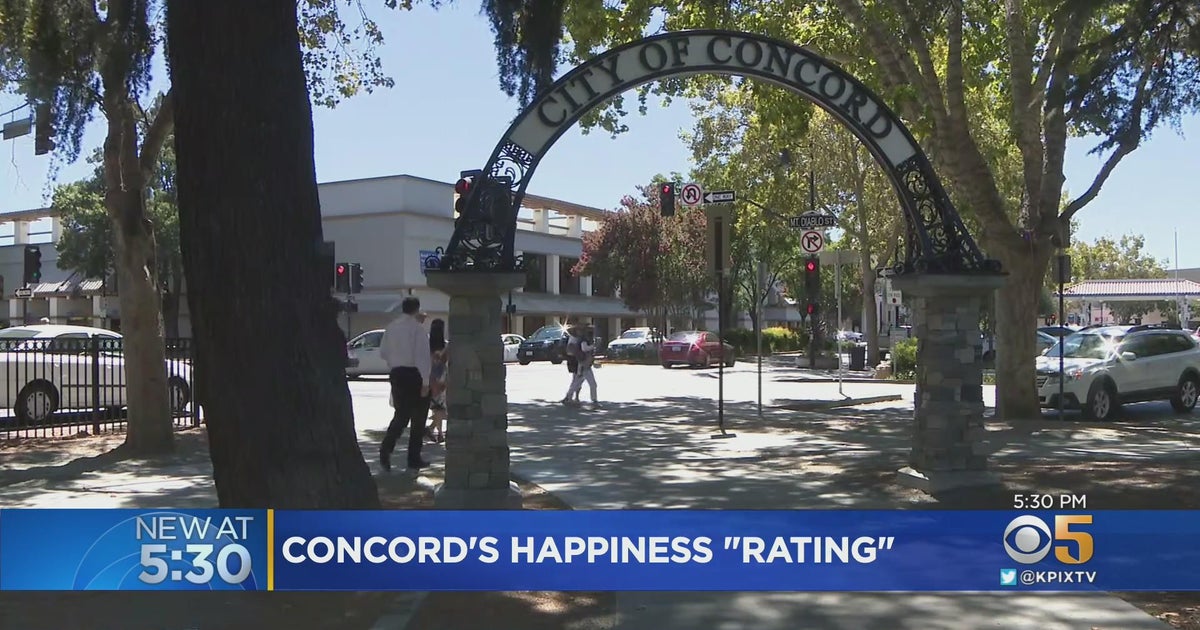 Concord 'happiest' city designation gleaned from smiling selfies ...
