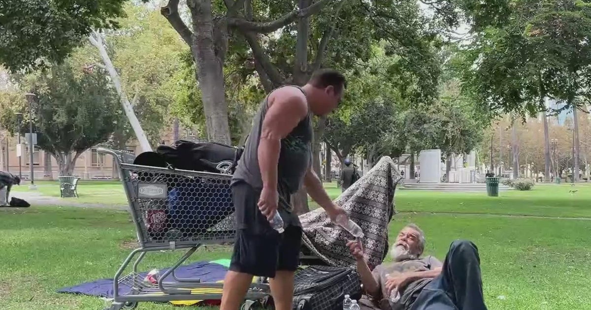 Pastor takes his open-air ministry directly to homeless people in San Jose encampments - CBS San ...