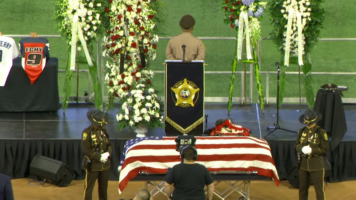 Hundreds attend memorial service for MDPD officer Cesar "Echy ...