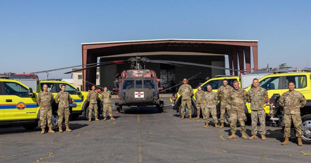 California creates first-of-its-kind all-hazards military fire engine ...