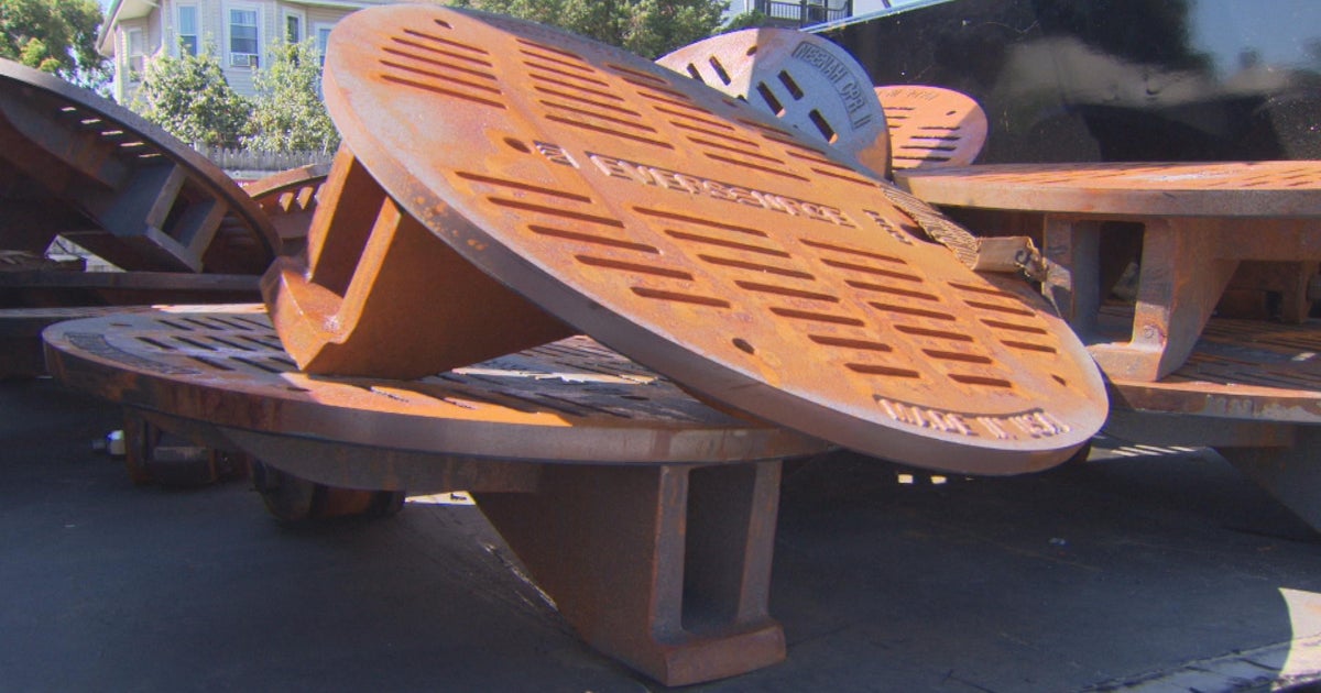Boston manhole covers get important safety upgrade - CBS Boston