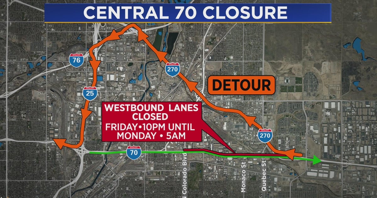 I-70 closure ahead: westbound lanes will be shut down in Denver area ... I-70 closure ahead: westbound lanes will be shut down in Denver area ...
