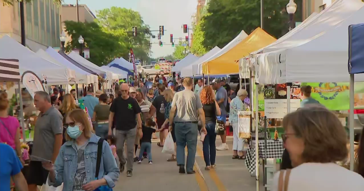 Crowds turn out for farmers' market, End of Summer Bash in Elgin - CBS ...