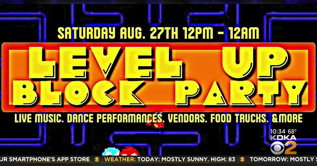 Pittsburgh's Creative Playground hosts Level Up Block Party - CBS ...