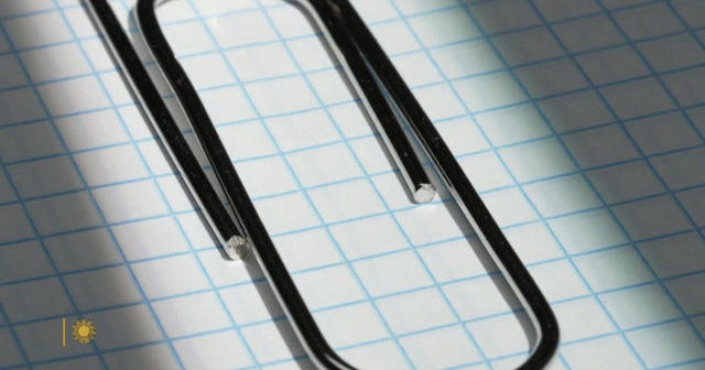 The paper clip: Miniature art - CBS News