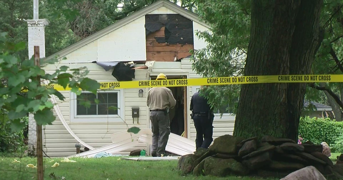Man suffers severe burns in Crystal home explosion - CBS Minnesota