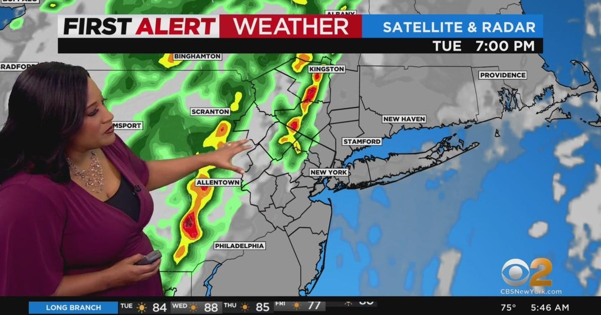 First Alert Weather: Yellow Alert Day - CBS New York