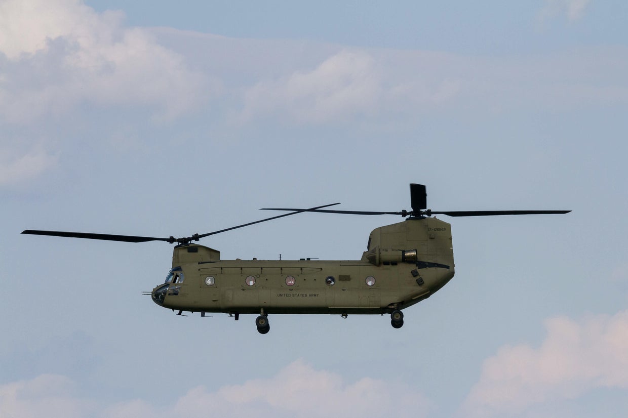 Army grounds hundreds of Chinook helicopters following engine fires ...