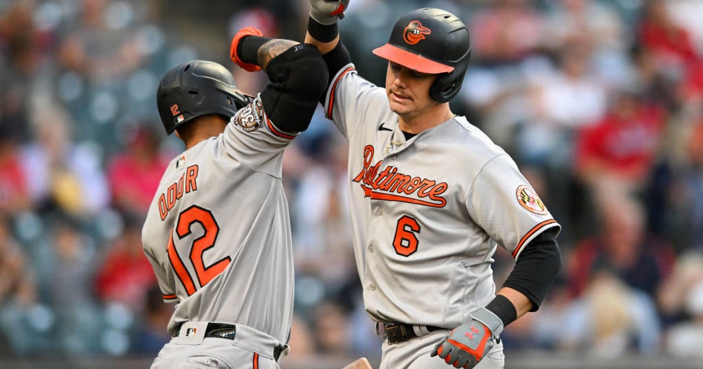 Bradish superb as Orioles pound 3 homers, blank Guardians 3-0 - CBS ...