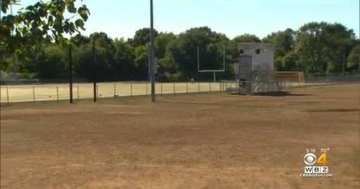 Athletic fields dried up as a result of drought - CBS Boston