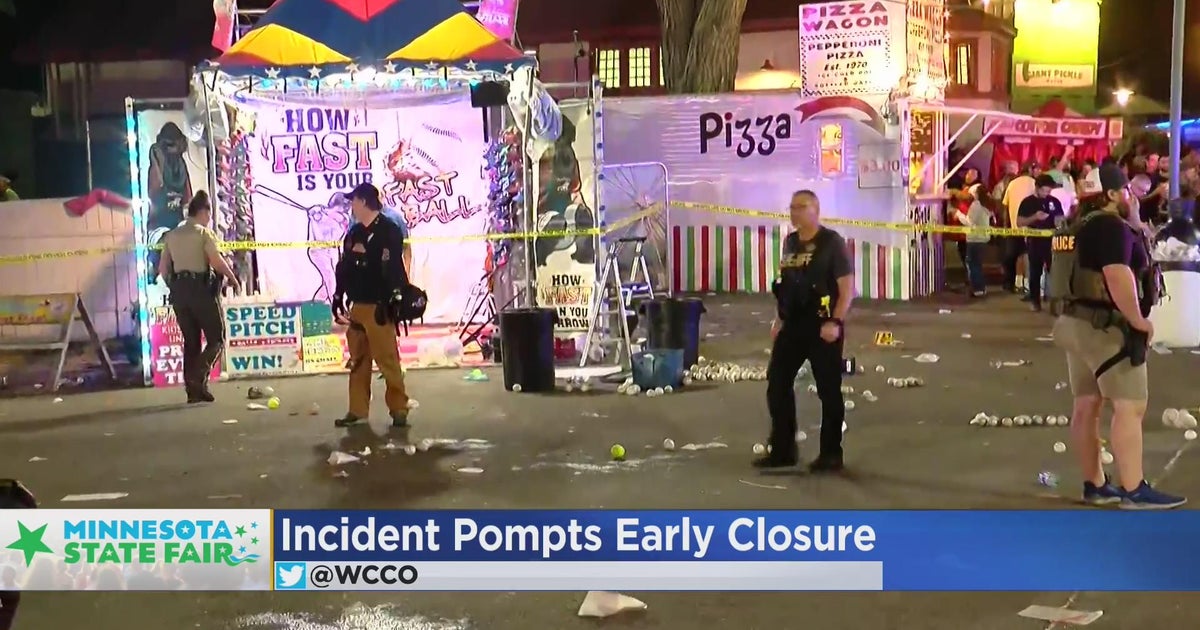 State fair closes early after incident - CBS Minnesota