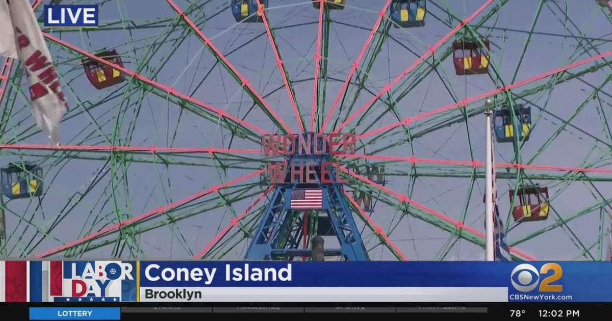 Last splash of summer in Coney Island - CBS New York