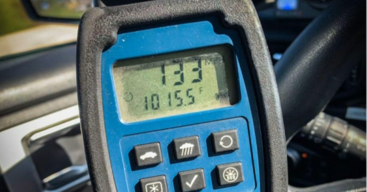 Wheat Ridge police clock driver going 133 mph on I-70 - CBS Colorado