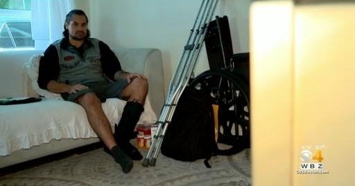 Haverhill man faces uphill battle after hit and run crash - CBS Boston