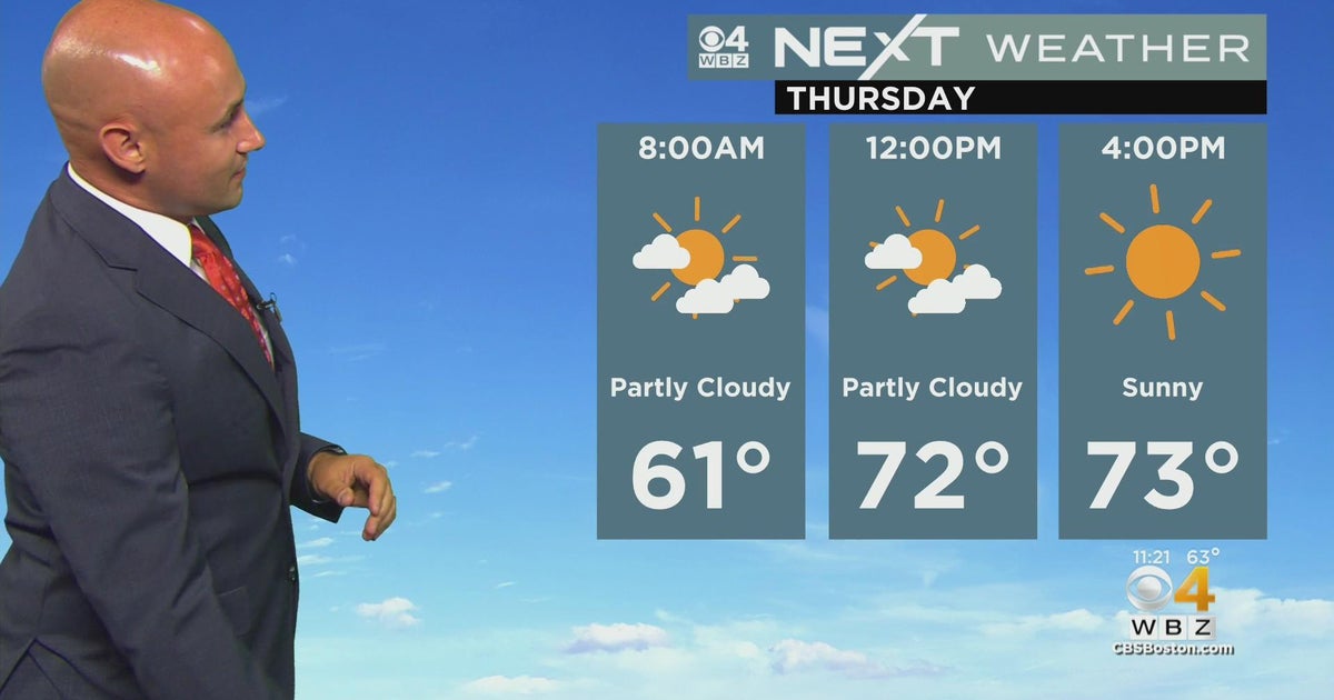 Next Weather: WBZ Forecast - CBS Boston