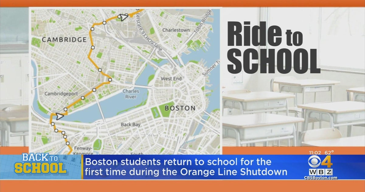 Parents, students prepare for return to school amid Orange Line shutdown - CBS Boston