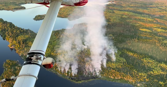 Crews battling 10-acre fire in the Superior National Forest, one ...