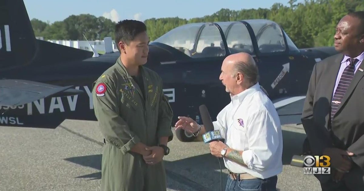 Where's Marty? At Martin State Airport with a Fleet Week pilot and ...